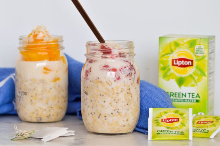 Protein Overnight Oats Recipe with green tea+ Benefits of Green Tea
