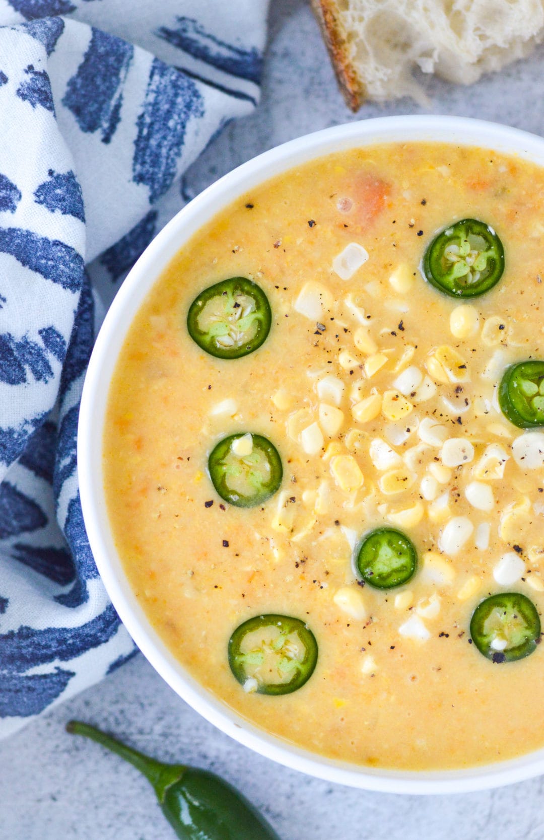 Vegetarian (or Vegan) Potato Corn Chowder Recipe | Greenletes